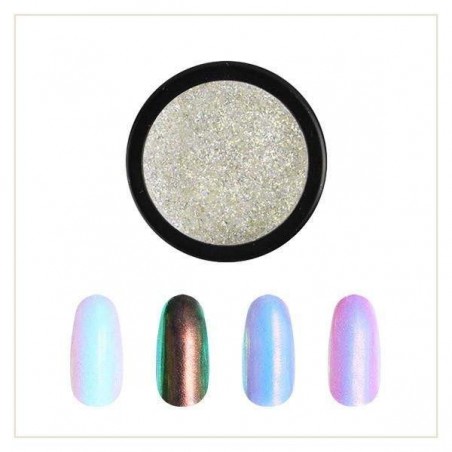 Polvo Efecto Espejo AURORA- Polvo de Unicornio