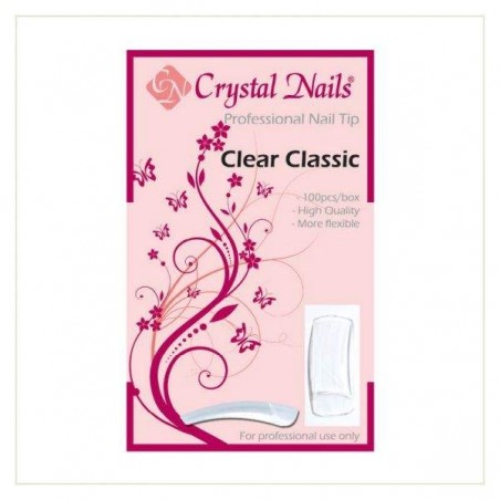 Caja Tips Clasico Transparente 100 ud.